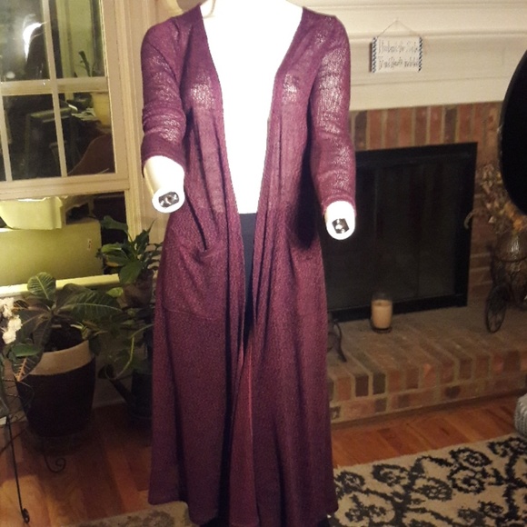 LuLaRoe | Sweaters | Lularoe Sheer Duster Cardigan | Poshmark